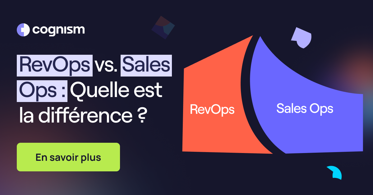 RevOps vs Sales Ops : quelle est la différence
